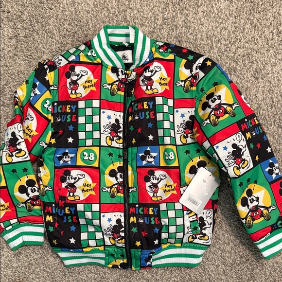 Disney | Jackets & Coats | Disney Mickey Mouse Multicolor Jacket | Poshmark